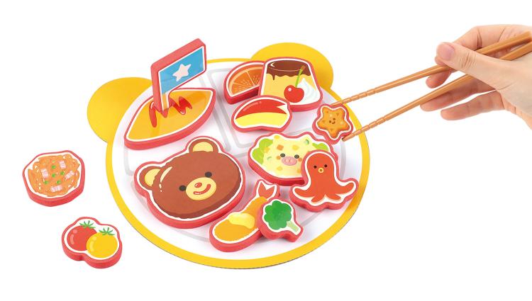 商品の説明 ⇒ 他のクラフト工作用品を見る 商品説明：おはしを使って自分だけのかわいいおこさまプレートをつくろう！オリジナルのおこさまプレートを自由に作成できます。プラスチック製のお箸がついているのでお箸のトレーニングにもなります。EVA素...