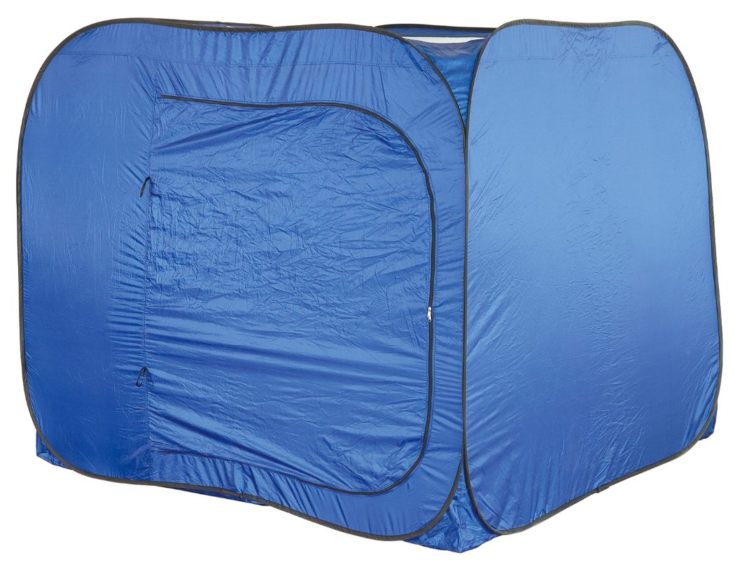 商品の説明 ⇒ 他の防災グッズを探す 商品説明：避難所でのプライバシーを守る！久々使えるビッグサイズの屋内用シェルター！工具不要、パッと広げてすぐ使える屋内用のシェルターです。広々使えるビッグサイズ ！アルミマット付きで床からの冷気を遮断し...