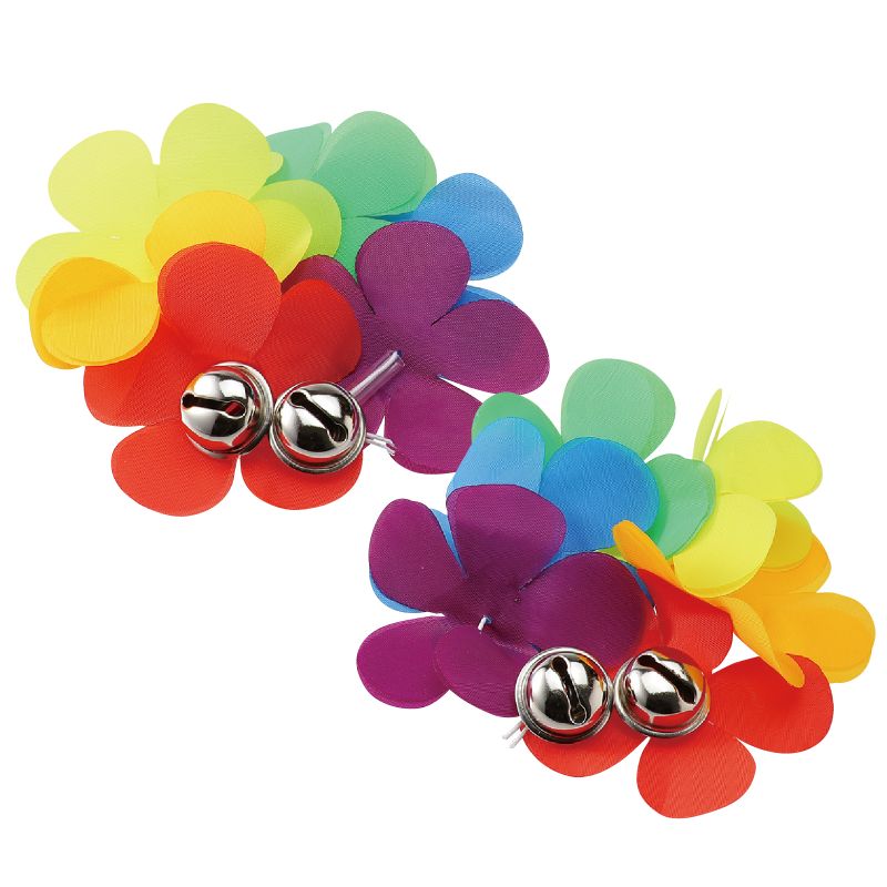 商品の説明 ⇒ 他のクラフト工作用品を見る 商品説明：見た目も音も華やかな鈴付きのうでわ！商品サイズ（単位mm)：約φ130×高さ70mmセット内容：本体（2個組）×1重量（g）：20g材質：ポリエステル包装形態：OPP袋販売単位：個生産国...