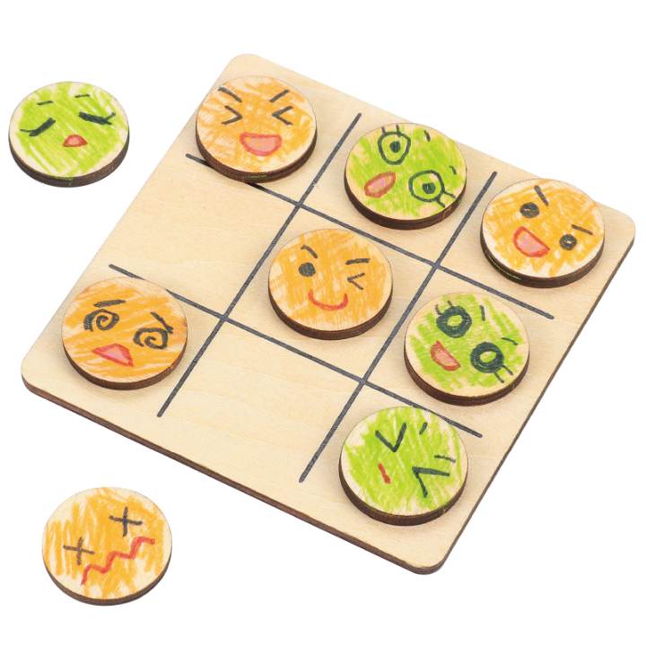 商品の説明 ⇒ 他のクラフト工作用品を見る 商品説明：自分で絵を描いてオリジナルの3ならべを作ろう！無着色の3ならべゲームです。無着色なので、好きな絵を描くことができます。使用可能画材：色鉛筆、油性ペン、クレヨンなど。木製　3ならべ　三目並...