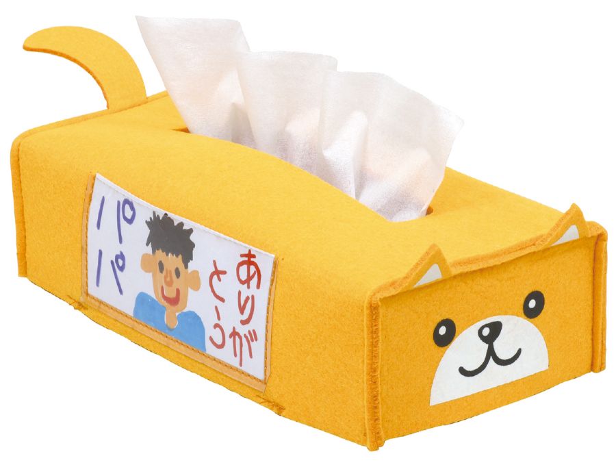 商品の説明 ⇒ 他のクラフト工作用品を見る 商品説明:みんなが使うティッシュをかわいく彩るカバー！商品サイズ:130×260×70mm包装形態:PP袋入重量:56gセット部品:本体×1、作画シート×1材質:ポリエステル販売単位:個原産国:中...