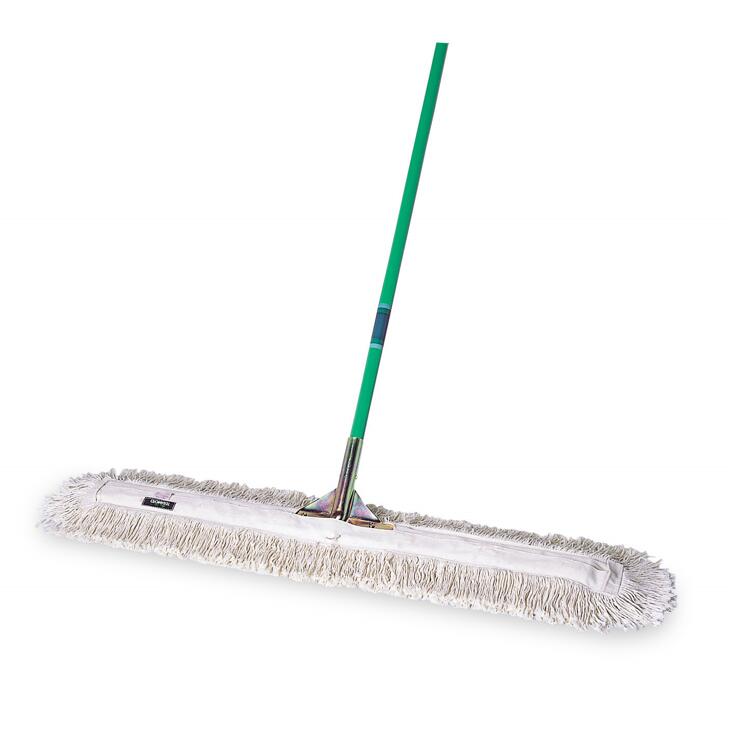 商品名 体育館モップ 90cm サイズ 全長：約1470mmモップ幅：約1140mmヘッド部実寸法：約60×875mm 重量 約1.9kg 材質 頭：天然木・スチールにクロメートメッキ柄：直径26.1mmスチールパイプにポリエチレン接着被膜...