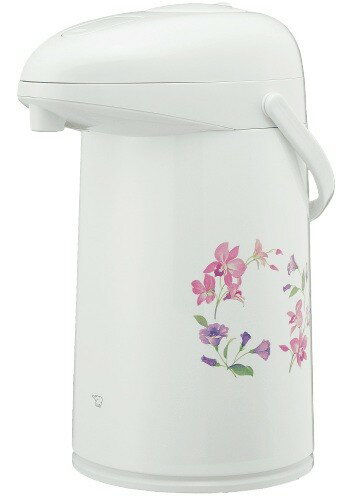 ■セールスポイントかるく押すだけのラクラク給湯 3.0Lまほうびんだから一年中使えて、しかも省エネ！■商品スペック口径 4.5cm容量 3.0L幅×奥行×高さ 18.5×24.5×35.5cm保温効力（10時間） 76℃以上保冷効力（10時...