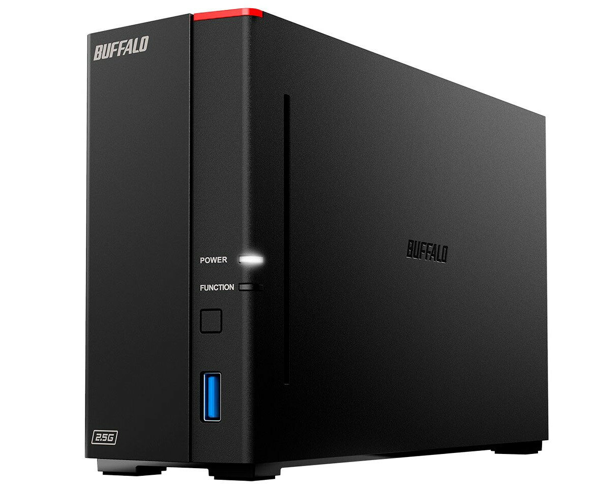 ■セールスポイントLinkStation 2.5GbE搭載 高速モデル　1ベイ■商品スペックディスク搭載 標準ドライブベイ数 1LANインターフェイス 2.5GbEポート(RJ-45) 1容量 HDD 6TBネットワーク DTCP-IP /...