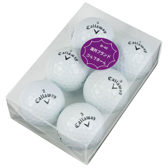海外ブランドロストボール タイトリスト・ナイキ・キャロウェイ・テーラーメイド等の中古品ボール ロストボールは、1パック同一銘柄の中古品ボールです。