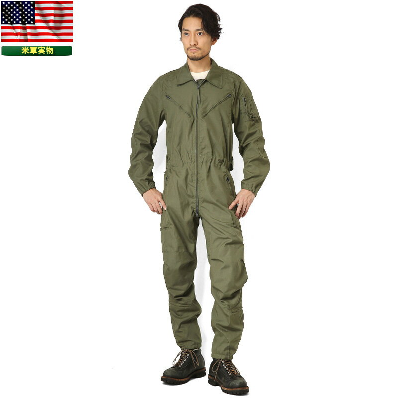 クルーの命を守る!【アメリカの軍服】陸軍CVCカバーオール(OD クルーの命を守る!【アメリカの軍服】陸軍CVCカバーオール(OD