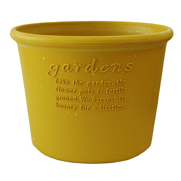 2、3種類の小さな寄せ植えが楽しめる浅型タイプです。イキイキと元気になれるマスタードカラーは、少し個性のある魅せ方が楽しめます。ポットと植物のカラーを合わせれば、お互いをグッと引き立てるシックなコーディネートに。※こちらの商品は、古紙素材(...