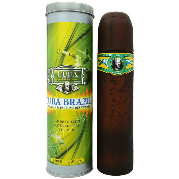 キューバ ブラジル EDT SP 100ml for men 葉巻の形をした個性的なボトル。 ブランド名のキューバは、キューバが葉巻の一大産地というところから。 トップ：ブラッドオレンジ、アマルフィレモン、グリーンアコード ミドル：ラベンダ...