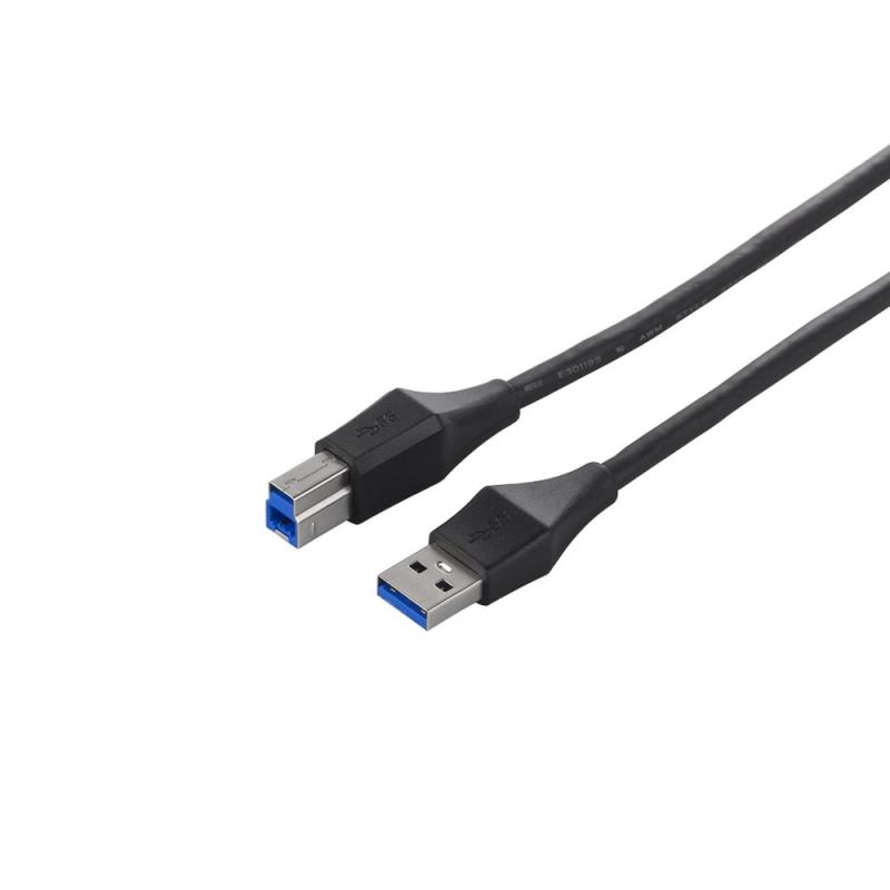 バッファロー USB AtoB 3m ブラック ユニバーサルコネクター BSUABU330BK4950190326533