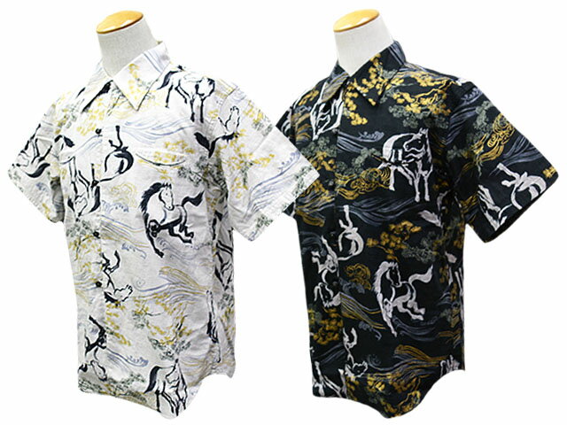 ギフト対応【Geronimo Shirt”Raging Horse”】 商品詳細 【BLACK SIGN/ブラックサイン】の2026SSコレクションより「Geronimo Shirt”Raging Horse”/ジェロニモシャツ”レイジング...