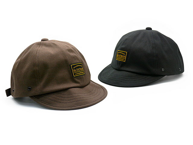 ギフト対応【OX Short Brim Cap】 商品詳細 【Mr.FATMAN/ミスターファットマン】の2026SSコレクションより「OX Short Brim Cap/オックスショートブリムキャップ」になります。 ショートブリムが特徴の...