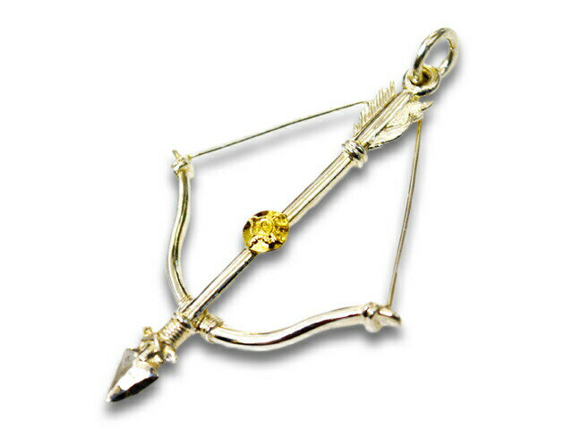 ギフト対応【Large Bow& First Arrow with K18】 商品詳細 【FIRST ARROW's/ファーストアローズ】のペンダントトップコレクションより「Large Bow& First Arrow with K18/K...