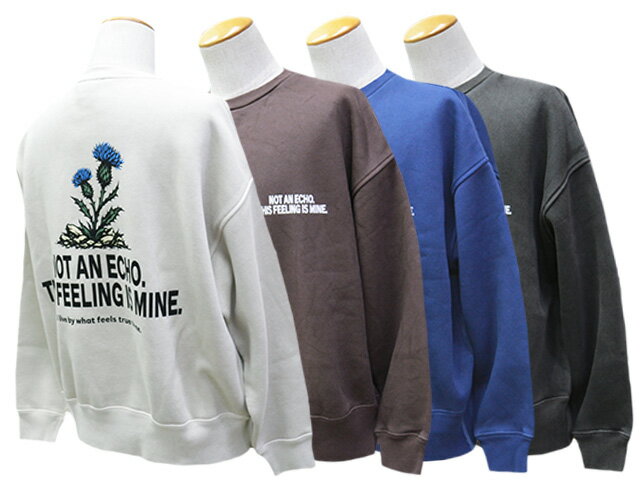 ギフト対応【Double Dyeing Big Silhouette Sweat】 商品詳細 【FLUTTER/フラッター】の2026SSコレクションより「Double Dyeing Big Silhouette Sweat/ダブルダイイン...