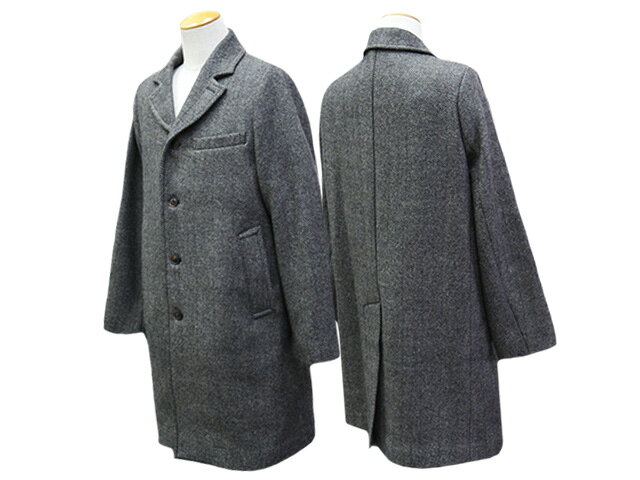 ギフト対応【Herringbone Wool Coat】 商品詳細 【WILD AT HEART/ワイルドアットハート】の2025AWコレクションより「Herringbone Wool Coat/ヘリンボーンウールコート」になります。 仕立...