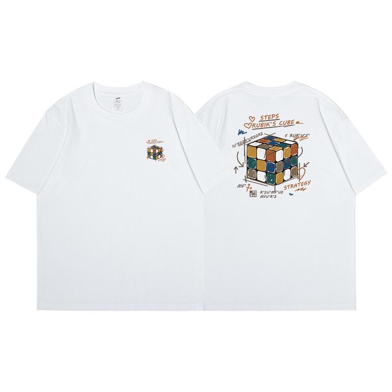 Tシャツ メンズ 半袖 カットソー カジュアル プリント 綿 コットン 重厚感 ビッグシルエット クルーネック トップス 普段着 通勤用・カテゴリ: Tシャツ・スタイル: カジュアル・主な素材: 精梳棉・柄: 创意、プリント・シルエット: ...