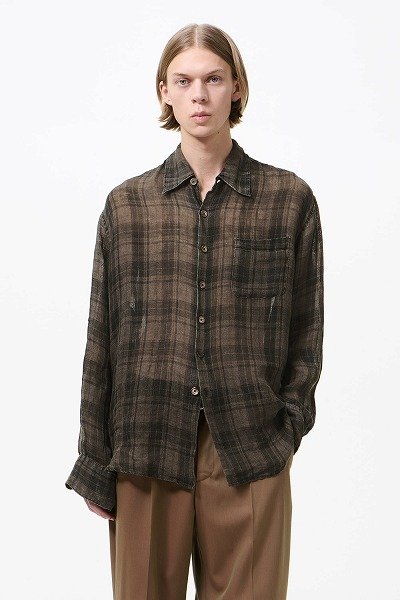 商品説明カラー Penumbra Check Sheercoat Linen サイズ サイズ44（肩幅49cm 身幅64.5cm 着丈75cm 袖丈62cm） サイズ46（肩幅50.5cm 身幅66.5cm 着丈76.5cm 袖丈63cm）...