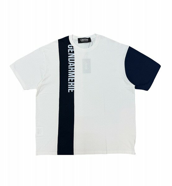 商品説明カラー White x Navy サイズ サイズM（肩幅52cm 身幅58cm 着丈68cm 袖丈21cm） サイズL（肩幅54cm 身幅60cm 着丈69cm 袖丈23cm） サイズXL（肩幅56cm 身幅63cm 着丈70cm ...