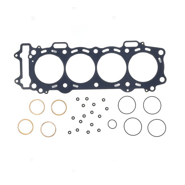 商品番号: 910097Fits To：カワサキ：06-07 NINJA ZX-10R / ABS 1000ccアテナトップエンドガスケットキットには、エンジンのトップエンドをベースガスケットから組み直すために必要なガスケットがすべて含まれ...