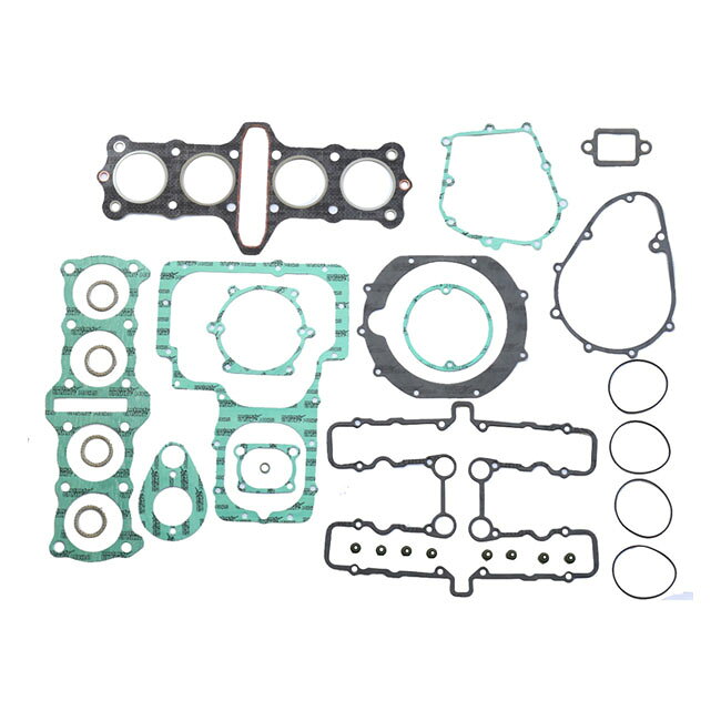 商品番号: 911087Fits To：カワサキ：1973 Z1 - 900ccアテナのコンプリートガスケットキットには、エンジンのトップエンドとロアエンドを再構築するために必要なすべてのガスケットとOリングが含まれています。オイルシールは...