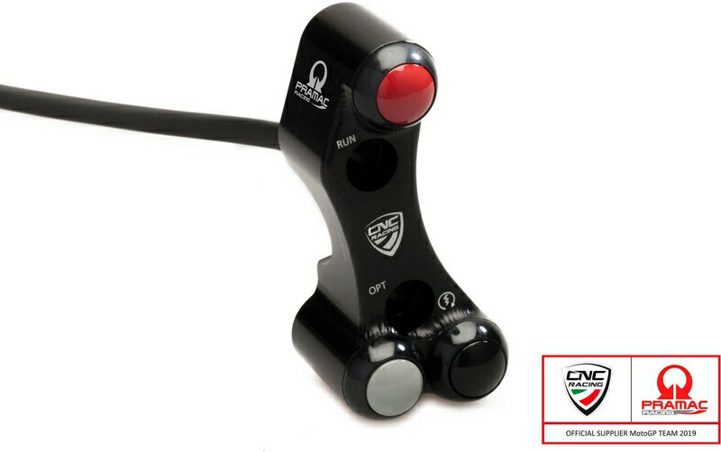 商品コード：SWD09BPR右ハンドルバースイッチ Pramac Racing Lim. Ed for OEM and RCS Brembo brake master cylinder.スイッチ本体はフル7075アルミニウム（Ergal）バ...