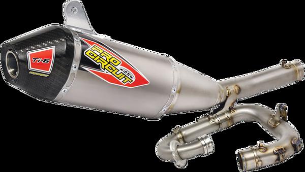 適合車種: YAMAHAYZ 250 F (2014-2016)Article Code: 0331625FDesigned to improve performance and power where the Ti-5 showed we...