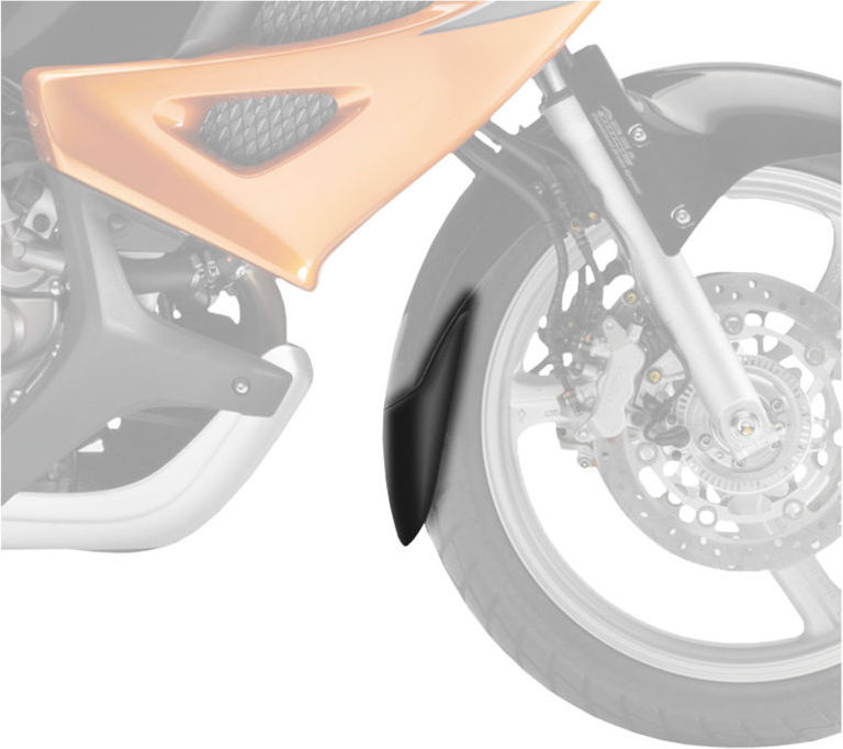 適合車種: HONDAXL1000V VARADERO (1998-2013)記事コード：5799NEAN バーコード : 5799000000787PUIGのフロントフェンダーエクステンションで、あなたのモーターサイクルにさらなる保護を与...