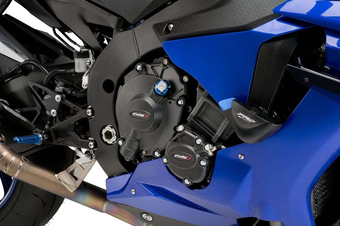 適合車種: YAMAHAYZF-R1 (2015-2024)YZF-R1M (2017-2024)EAN バーコード : 8435529309020記事のコード20127PUIGエンジンカバープロテクターは、モーターサイクルの最も傷つきやす...