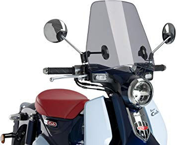 適合車種: HONDASUPER CUB C125 (2018-2023)記事コード：3491HEAN バーコード : 8435529309334Traficモデルを直接進化させたUrbanウインドシールドは、Puigがスクーター用ウインド...