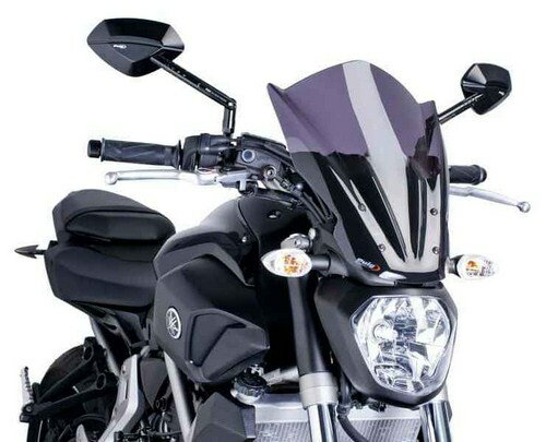 適合車種: YAMAHAMT-07 (2014-2017)記事コード：7016FEAN バーコード : 7016000000707丸いヘッドライトを持たないネイキッドタイプのモーターサイクルには、新世代のPuigウィンドシールドが最適な補完...