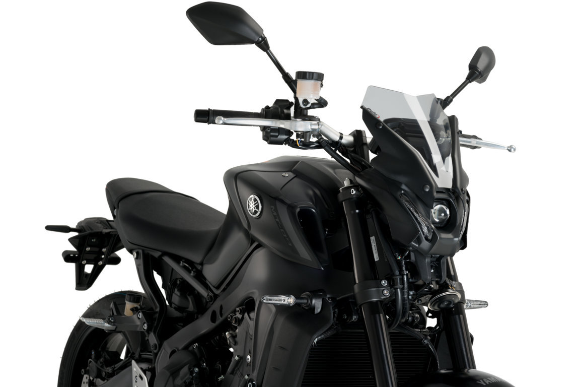 適合車種: YAMAHAMT-09 (2021-2023)MT-09 SP (2021-2023)記事番号：20644h20644h-フロントガラスの新世代スポーツ。可能性のある衝撃に対する高い耐性を保証し、風に対して克服できない大きな空力...