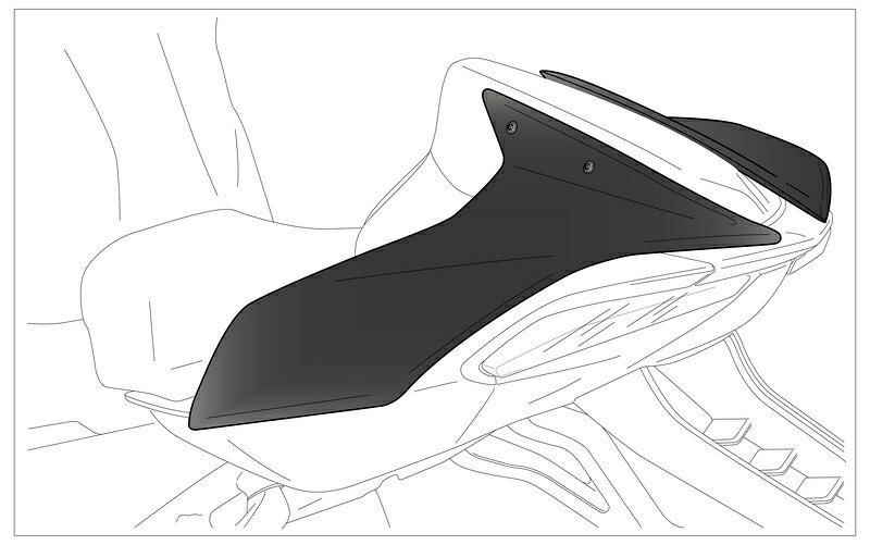 適合車種: HONDACBR1000RR-R FIREBLADE (2020-2023)CBR1000RR-R FIREBLADE 30 ANNIVERSARY (2022-2023)CBR1000RR-R FIREBLADE SP (20...