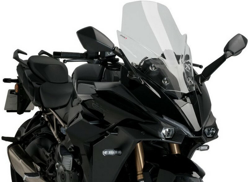 適合車種: SUZUKIGSX-S1000GT (2022-2023)記事番号：21342W EAN バーコード：8435529344588バルセロナのPuigが開発したツーリングスクリーンは、彼 /彼女のフィールドビジョンに影響を与えるこ...