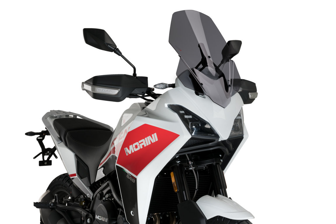 適合車種: MOTO MORINI X-CAPE (2022-2023)Article Code: 21388FEAN: 8435529345929Touring screens developed by Puig in Barcelona...