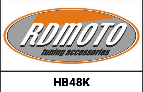 適合車種 : Not Brand SpecificNot Model Specific 品番：HB48KHandlebars for sports bikes are made of aluminium with black or silv...