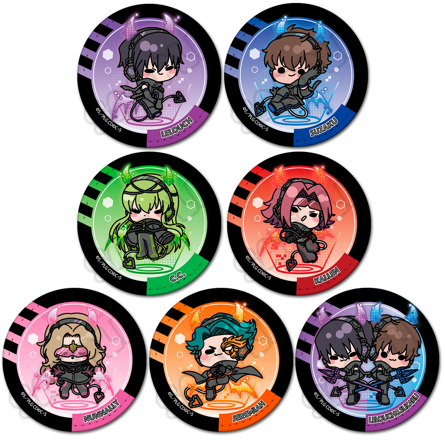 商品詳細発売日2025年9月上旬商品説明『コードギアス 反逆のルルーシュ』第2弾より、レザーバッジの登場です。M-SA(ルルーシュ) M-SB(スザク) M-SC(C.C.) M-SD(カレン) M-SE(ナナリー) M-SF(ジェレミア)...