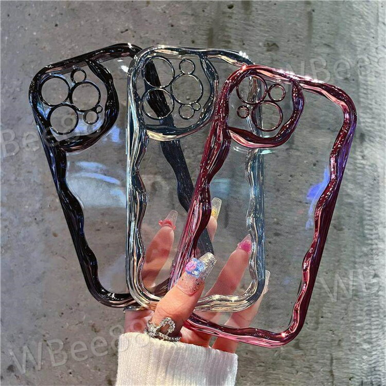 【滑り止めフレーム】携帯電話のケース側面は波型の設計を採用し、グリップ力が良く、携帯電話の落下を効果的に防止します。 【全面保護】設計エッジが高く、カメラレンズや画面が地面に直接衝突しにくいです。iPhoneが落ちたときも、大切なレンズや画...