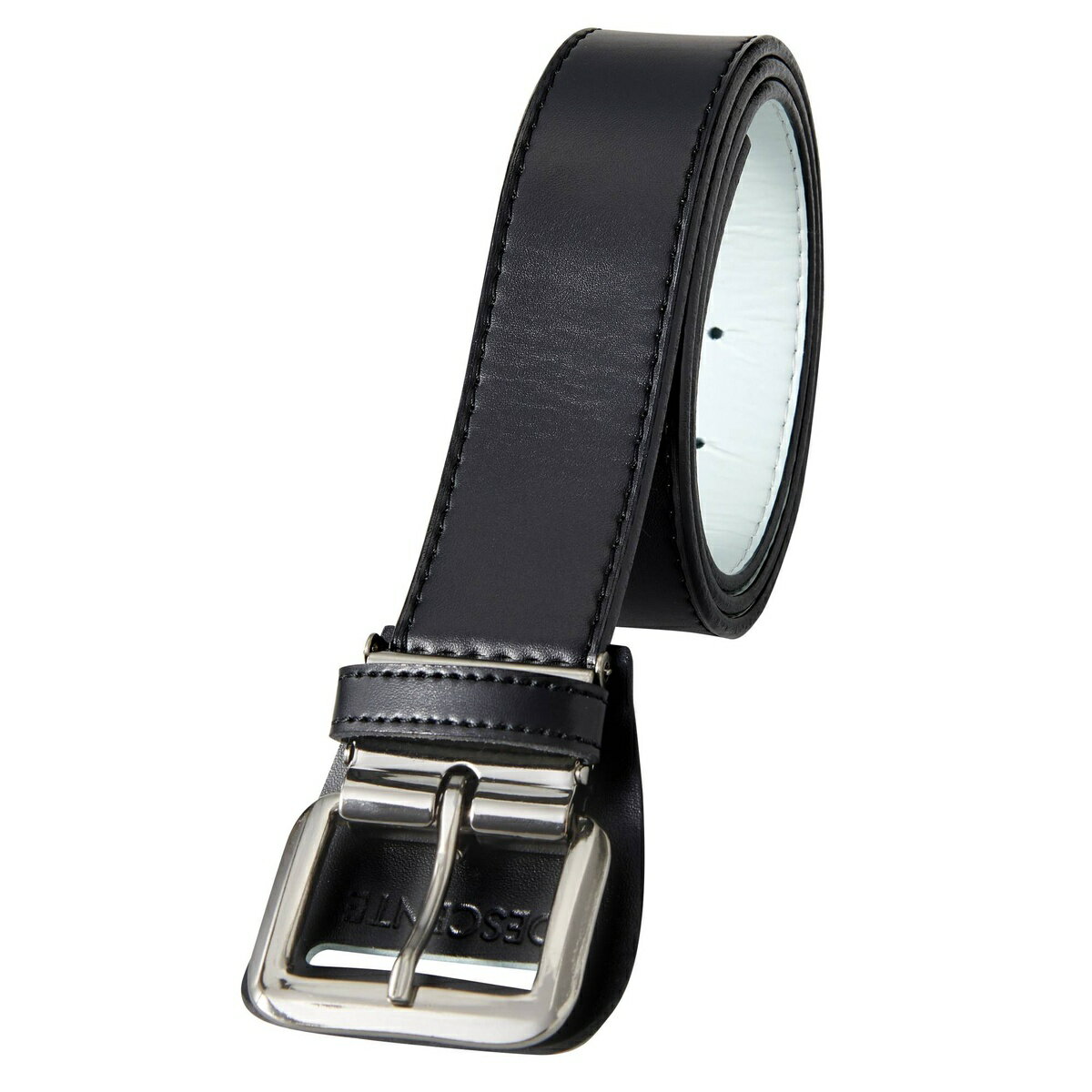 特徴シルバーバックルのスタンダードモデルのベルト。高校野球対応。バックルに「DESCENTE」ロゴ、ベルト端にもスピリットマークが配置されています。サイズサイズ:Fその他●素材:人工皮革(コードレ)JANコード