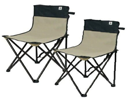 ■　商品内容 2脚入りのバリューパック 幅 42cm x 奥行 41cm x 高さ 64cm / 座面高 38cm 耐荷重 100kg　丈夫なスチールフレーム製 コンパクト＆座りやすい座面高設計 便利な持ち運びストラップ付き コンパクトチェ...