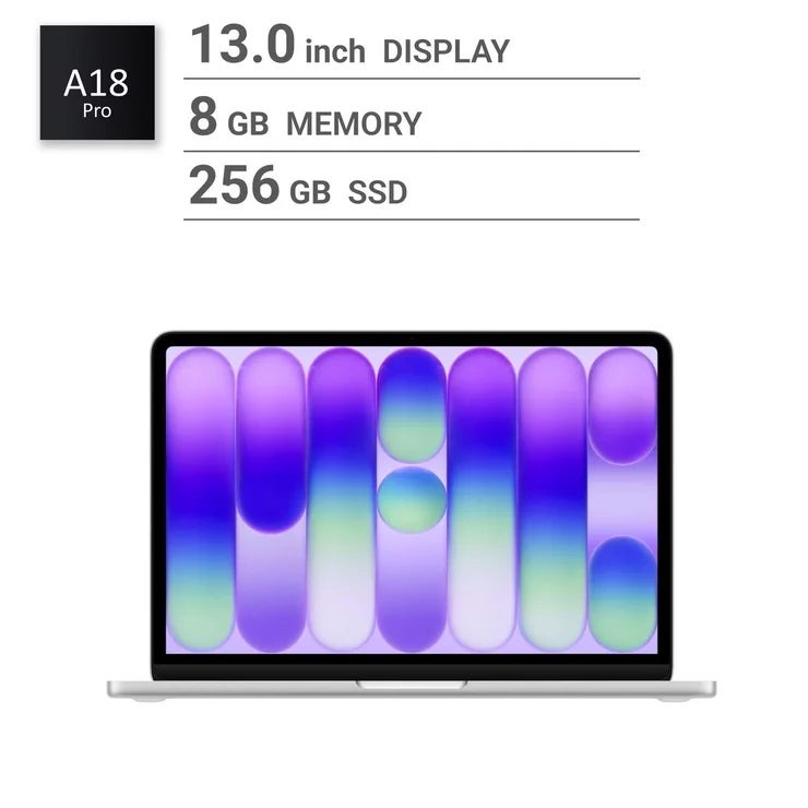 &nbsp;【商品内容】MacBook Neo。愛されキャラのMacです。 MacBook Neoと一緒に、どんな一日も軽やかに。毎日のタスクはもちろん、複数のアプリを使う作業も楽勝です。頑丈なアルミニウムボディは、うっとりする4つのカラー...