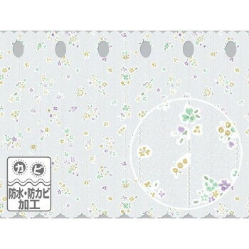 ちょっとした汚れが付着したときさっと拭きとれます。塩化ビニル樹脂を素材にし、防カビ加工を施した事により、水周りでも安心して使用できます。サイズ45cm丈×100cm個装サイズ：30.0×18.0×1.0cm重量個装重量：90g素材・材質塩化...