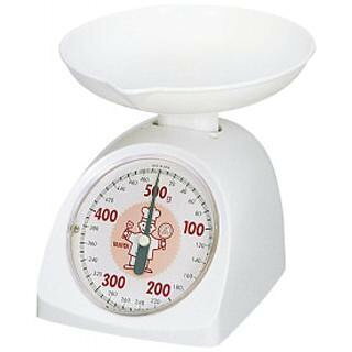 便利な着脱式受皿を採用しています。サイズ幅180×高さ176×奥行210mm(受皿:直径180×高さ28mm)個装サイズ：17.2×18.5×22.1cm重量約744g個装重量：902g素材・材質PS仕様ひょう量(最大計量):500g目盛単...