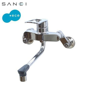 キッチン用のシングル混合栓です。水ハネが少ない泡沫吐水タイプ。エコ位置クリックでお湯が出ない位置をお知らせし、スマートにお湯のムダ使いを防ぎます。凍結が予想される地域用の水栓です。●年間節約金額　約10100円(従来混合栓との比較)※年間節...