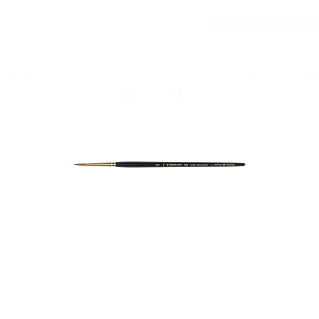 極上のコリンスキーを使った穂先は水を含むと膨張し、大量の絵具を含みます。そしてその絵具を意のままに好みの量をコントロールしながら描く感覚はまさに水彩画筆の極みといえるでしょう。アーティストの可能性を最大限に引き出す匠の技。レンブラントの画筆...