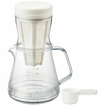 割れにくいプラスチック製のコーヒーサーバーとペーパーレスドリッパーのセットです。水出しコーヒーも楽しめます♪サイズ(約)150×122×217mm個装サイズ：14.0×12.5×22.0cm重量約267g個装重量：376g素材・材質フタ:ポ...