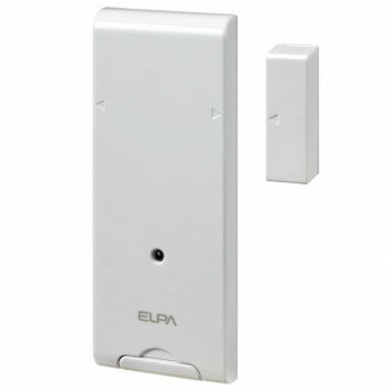 ワイヤレスチャイム増設用の送信器です。ドアが開いたら電波を送信し、受信器のチャイムでお知らせします。別売の「ELPAワイヤレスチャイムシリーズ」の受信器と組み合わせてご使用ください。サイズ幅38×高さ93×奥行9mm(最大値)個装サイズ：2...