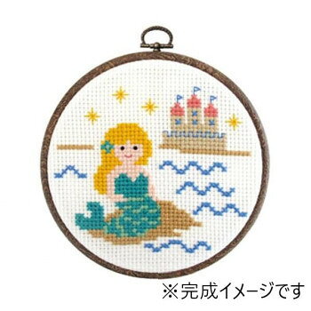 初心者向け。1日で完成。かんたんクロス・ステッチ。製作時間の目安は4〜5時間。サイズ出来上がり寸法:額内径15.5cm個装サイズ：31.8×19.8×1.2cm重量約110g個装重量：110g素材・材質綿100%仕様(打込目数)9カウント/...