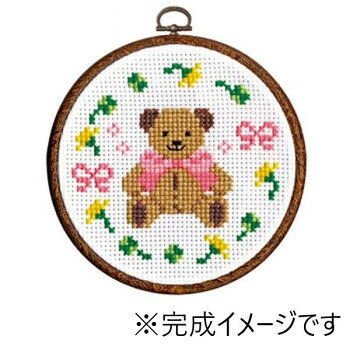 初心者向け。1日で完成。かんたんクロス・ステッチ。製作時間の目安は4〜5時間。※こちらはキットです。完成品ではありません。サイズ出来上がり寸法:額内径:15.5cm個装サイズ：31×19.5×1.1cm重量約107g個装重量：107g素材・...