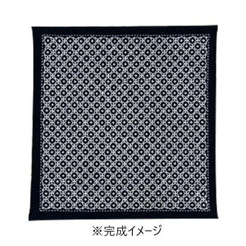 初級者向け。「一目刺し」とは、刺し子の技法のひとつで、一定の針目で縦、横、斜めと同じ方向を順に刺していく技法です。コースターやふきんなど、身近なものから刺し子を取り入れて、日々の暮らしに彩りを添えてみませんか。サイズ出来上がり寸法:約縦33...