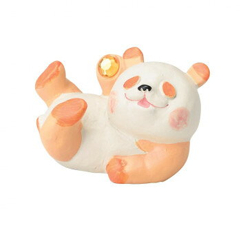 かわいらしい表情としぐさで和ませてくれる、カラフルなパンダの置物です。デスク周辺や玄関、リビングなどを明るく演出してくれます。サイズ(約)W8×L5×H5cm個装サイズ：7.3×8.5×9.3cm重量個装重量：160g素材・材質ポリレジン生...