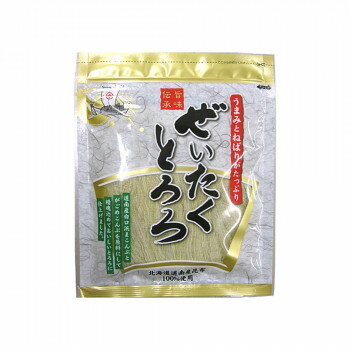 道南産昆布を100％使用した、うまみと粘りにこだわったとろろ昆布です。うどんやお吸い物、おにぎりにまぶして使えるぜいたくとろろ!!※作りたての味と香りを保つため脱酸素剤を入れてあります。これは食品ではありませんので開封後は捨ててください。※...